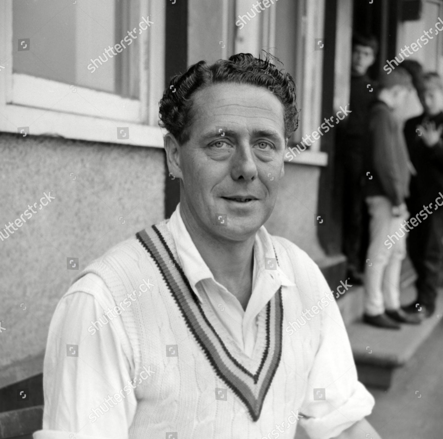 Trevor Bailey Essex England Cricket Player Editorial Stock Photo ...
