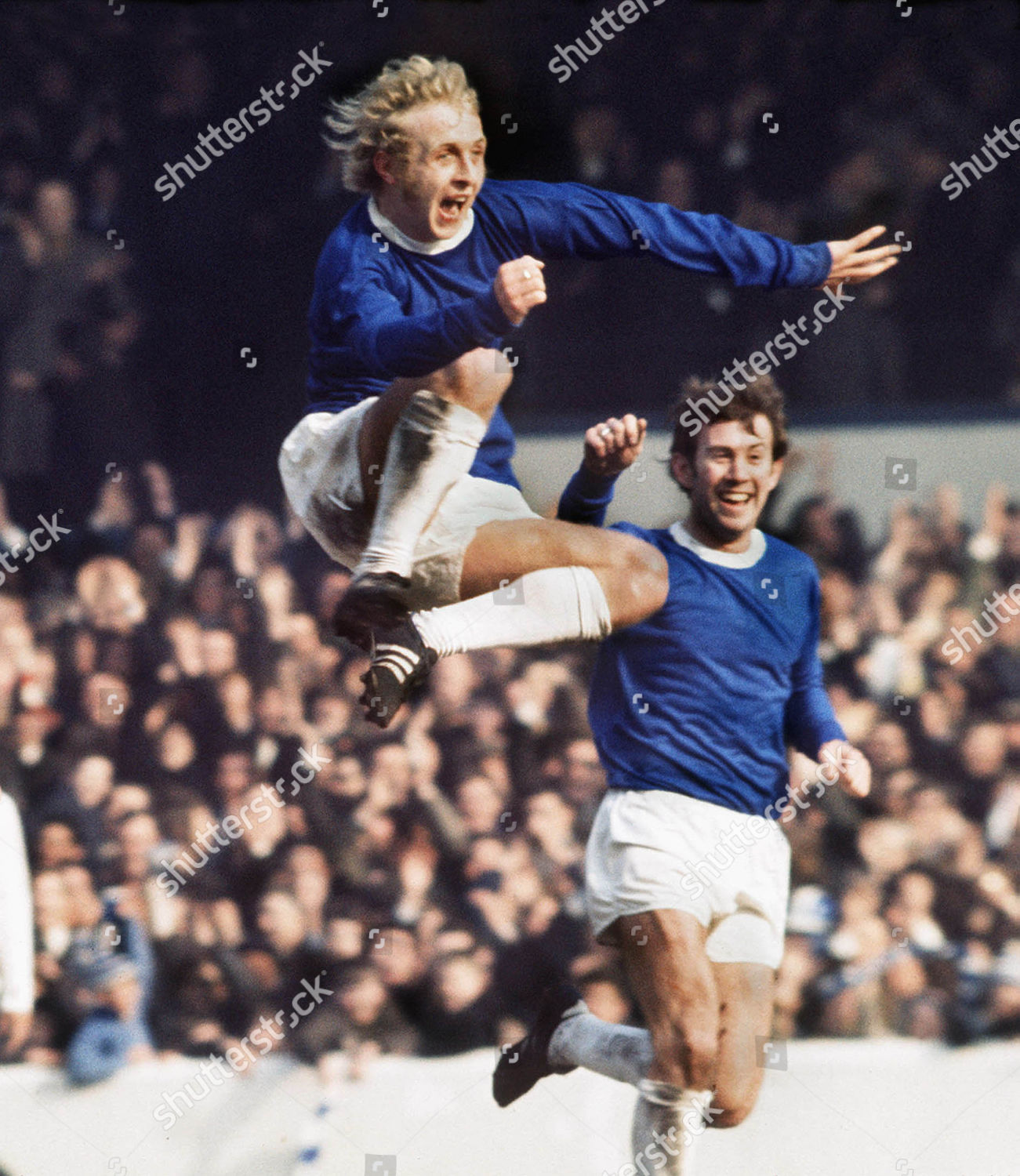 Alan Whittle Everton Celebrates His Goal Editorial Stock Photo - Stock ...
