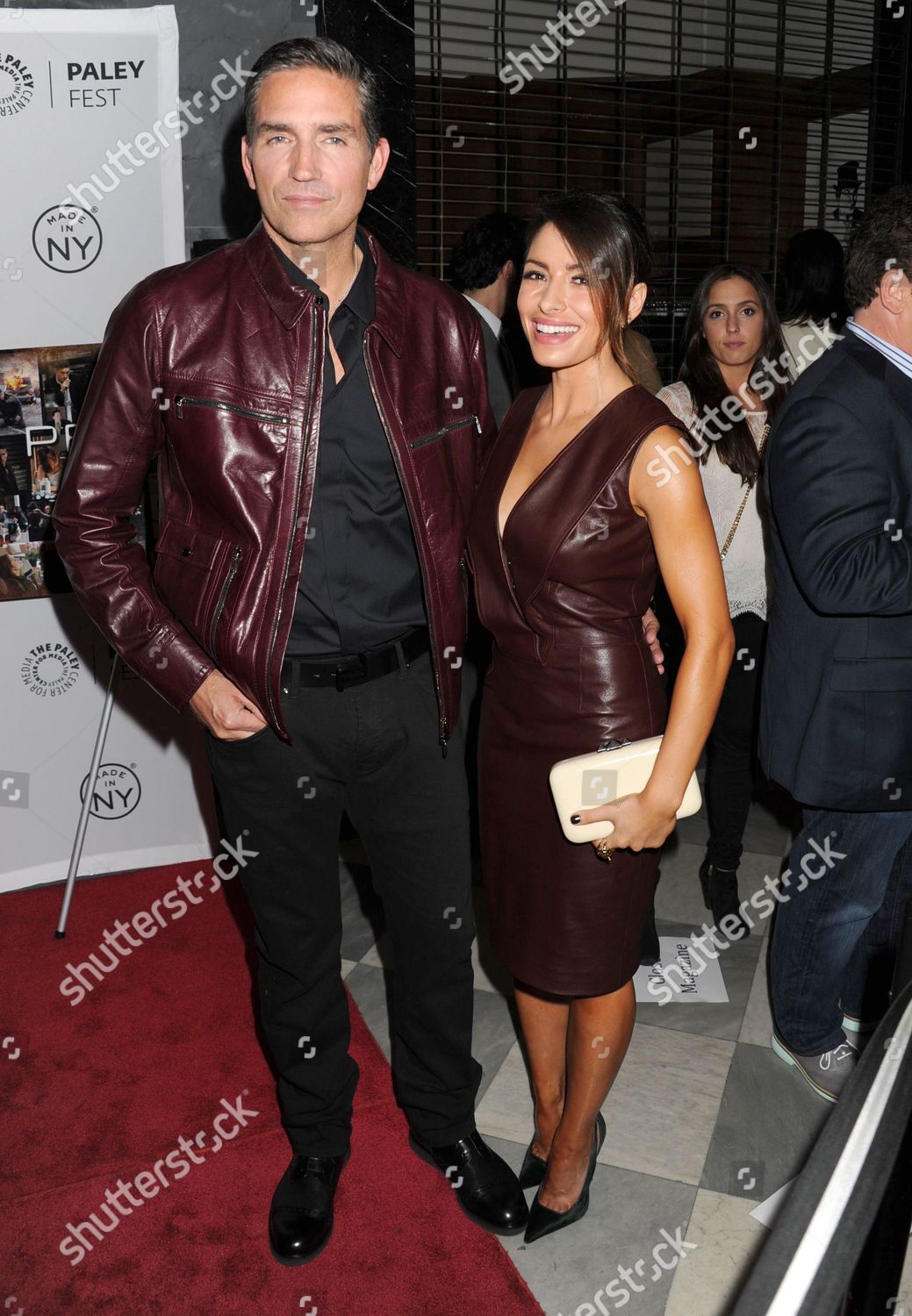 Sarah Shahi Jim Caviezel Editorial Stock Photo - Stock Image | Shutterstock