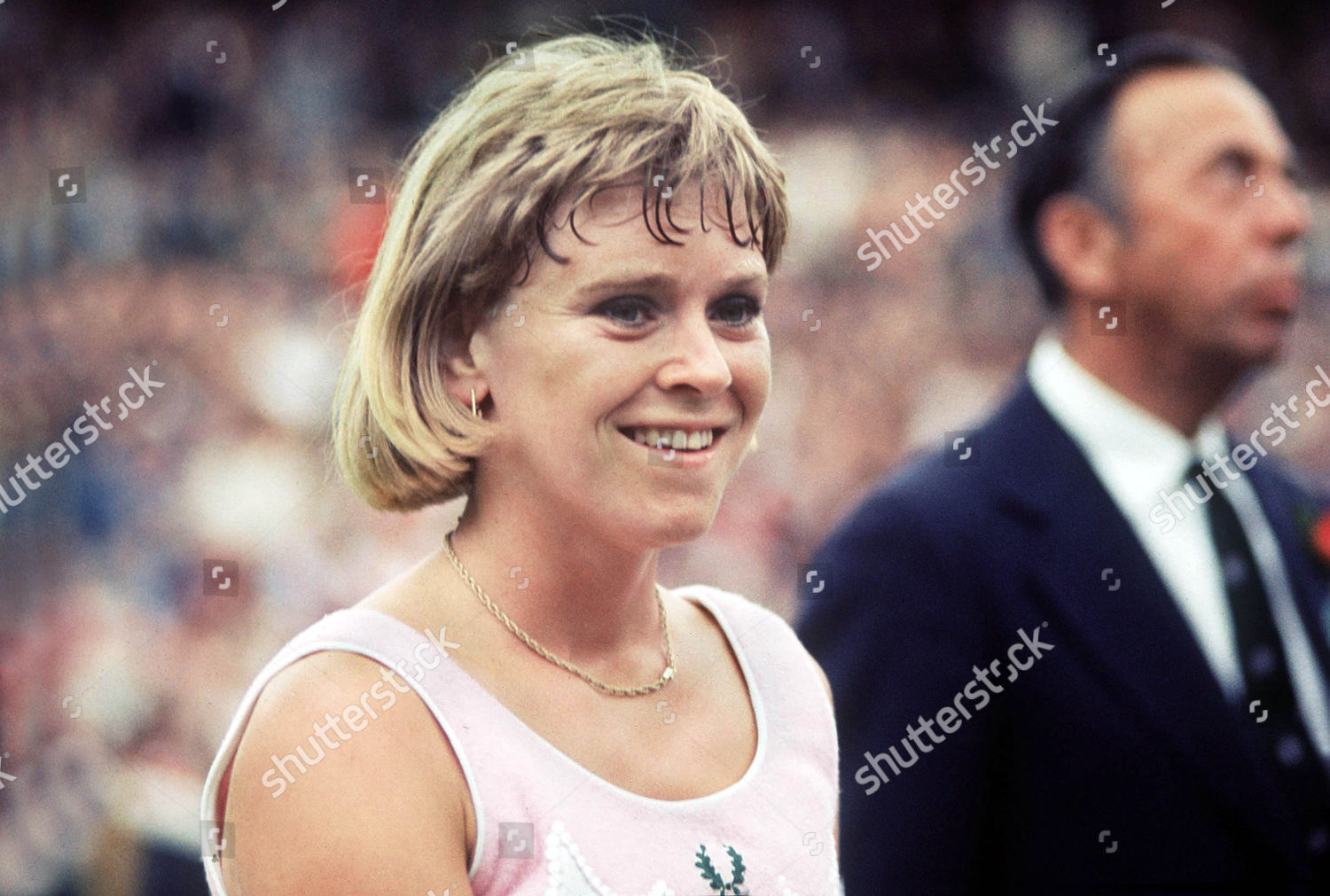 Sue Barker Wimbledon Tennis Championships 1977 Editorial Stock Photo - Stock Image | Shutterstock