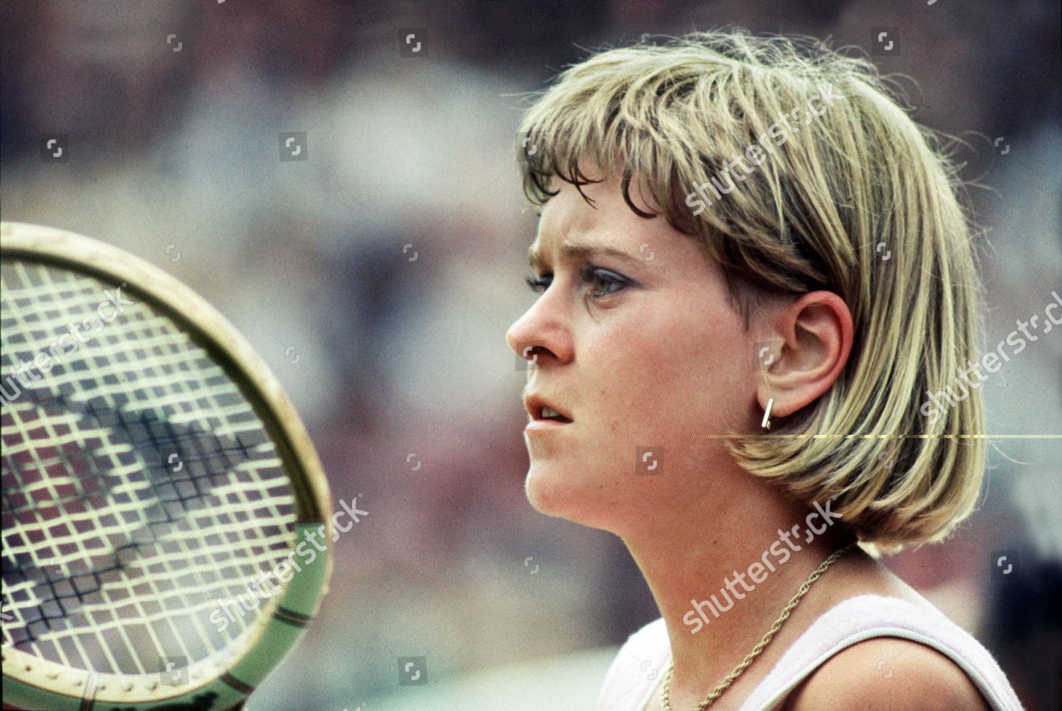 Sue Barker Wimbledon Tennis Championships 1977 Editorial Stock Photo - Stock Image | Shutterstock