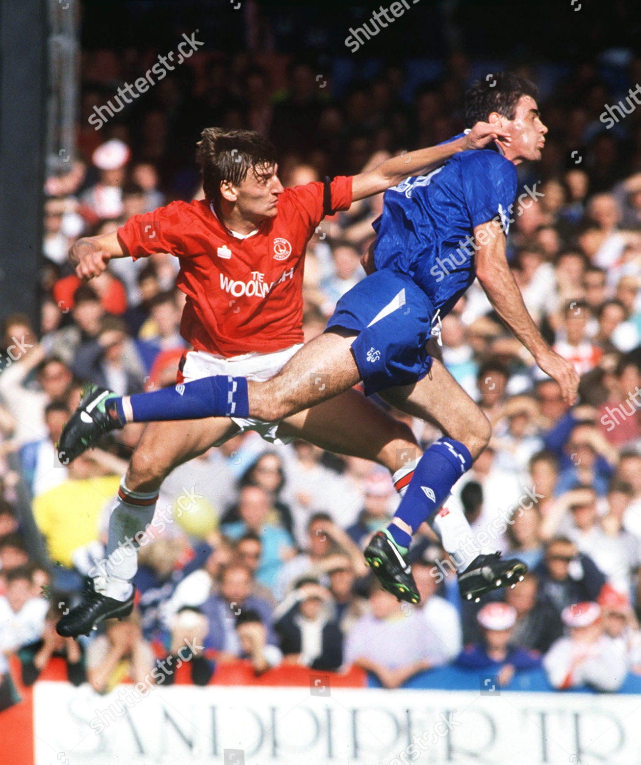 Mike Newell Everton Colin Pates Charlton Editorial Stock Photo - Stock ...