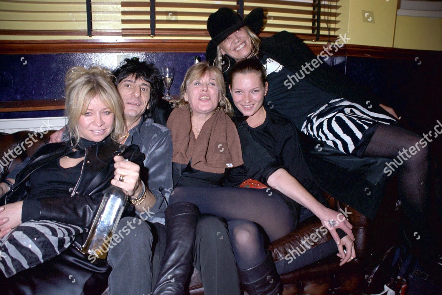 Marianne Faithfull Kate Moss Ron Ronnie Editorial Stock Photo - Stock ...