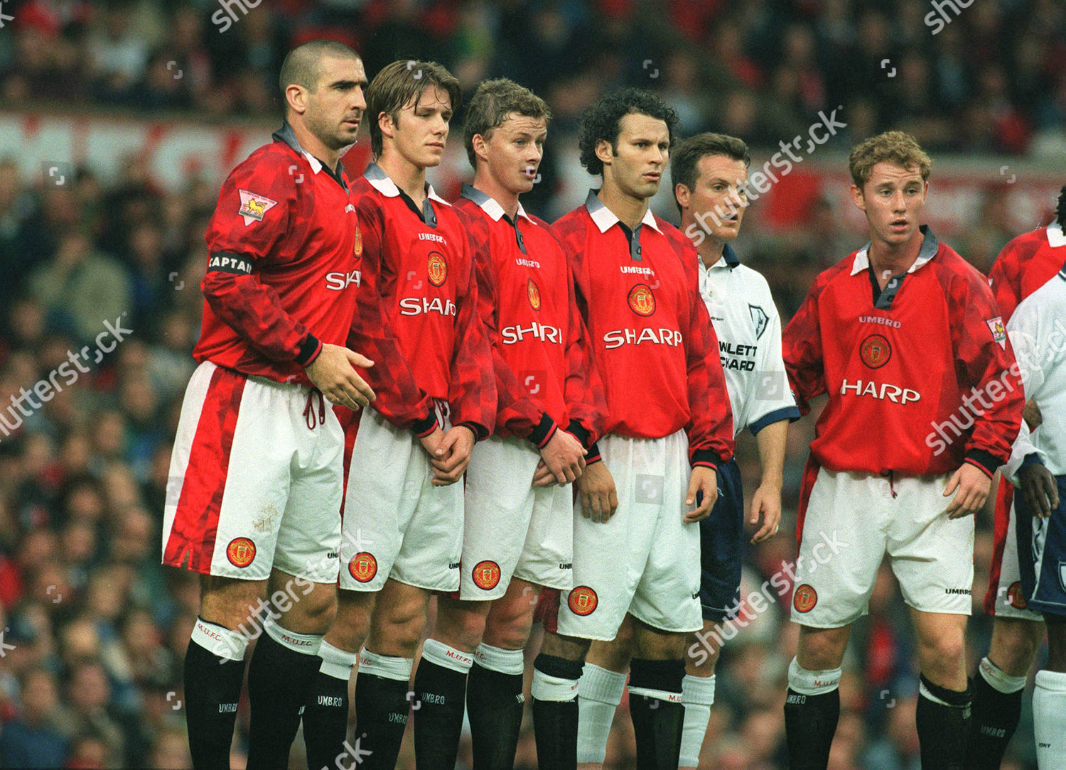 United Wall Eric Cantona David Beckham Editorial Stock Photo - Stock ...