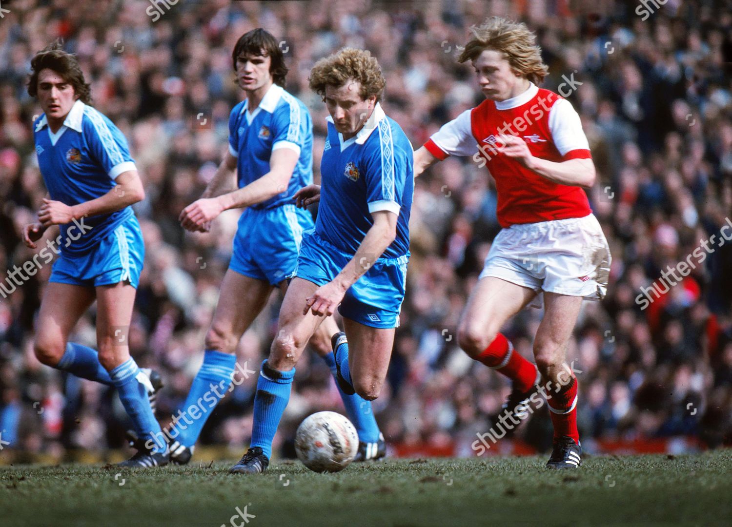 Football Mark Heeley Arsenal Asa Hartford Editorial Stock Photo - Stock ...