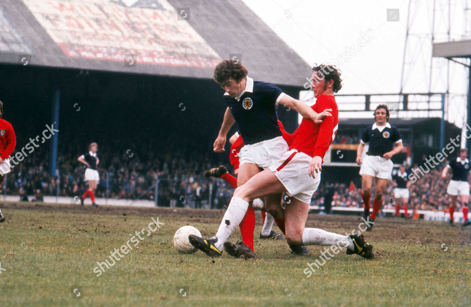 Ted Macdougall Scotland Rod Thomas Wales Editorial Stock Photo - Stock ...