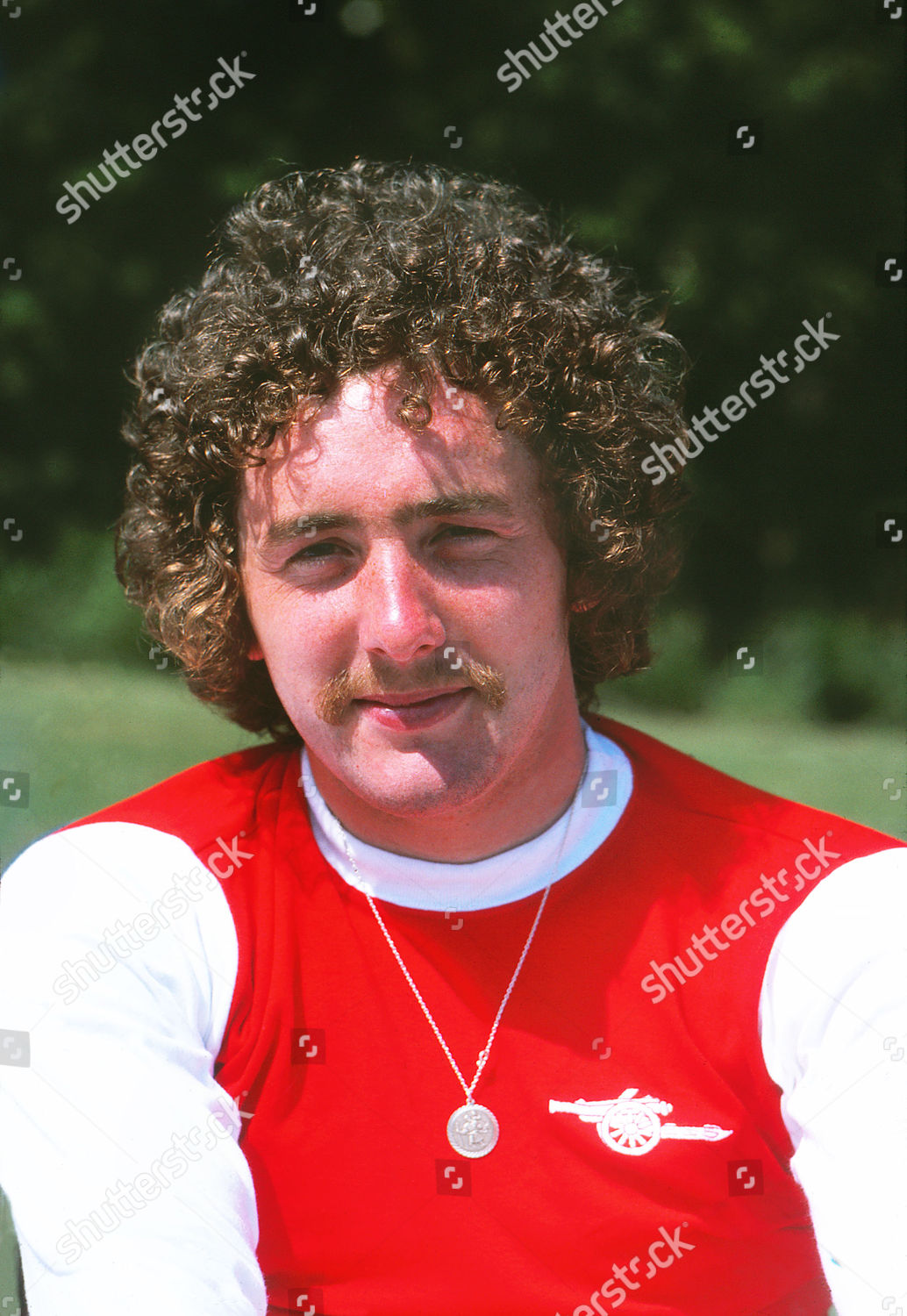 Wilf Rostron Arsenal Photocall 197677 Season Editorial Stock Photo ...
