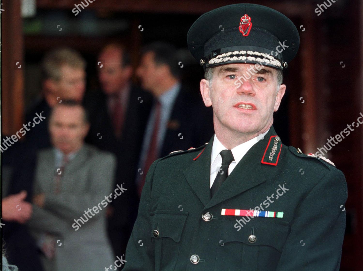 Ruc Chief Constable Ronnie Flanagan Announces Editorial Stock Photo ...