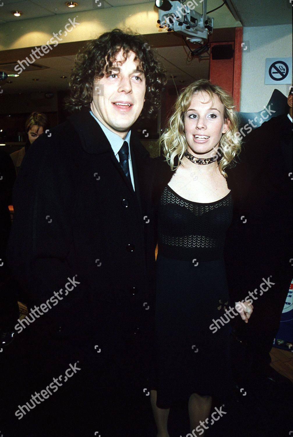 Alan Davies Girlfriend Kirsten Obrien Britain Editorial Stock Photo ...