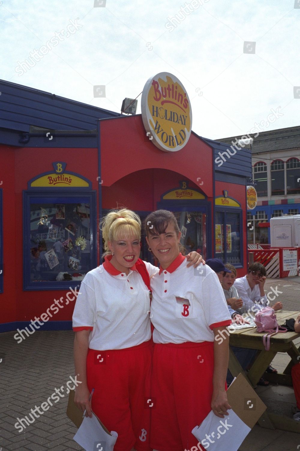 Staff Butlins Somerwest World Holiday Camp Editorial Stock Photo ...