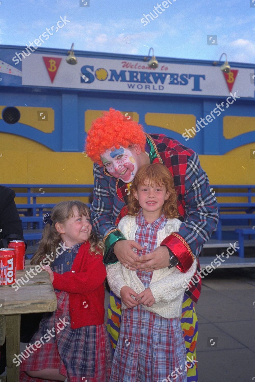 Clown Children Butlins Somerwest World Holiday Editorial Stock Photo ...