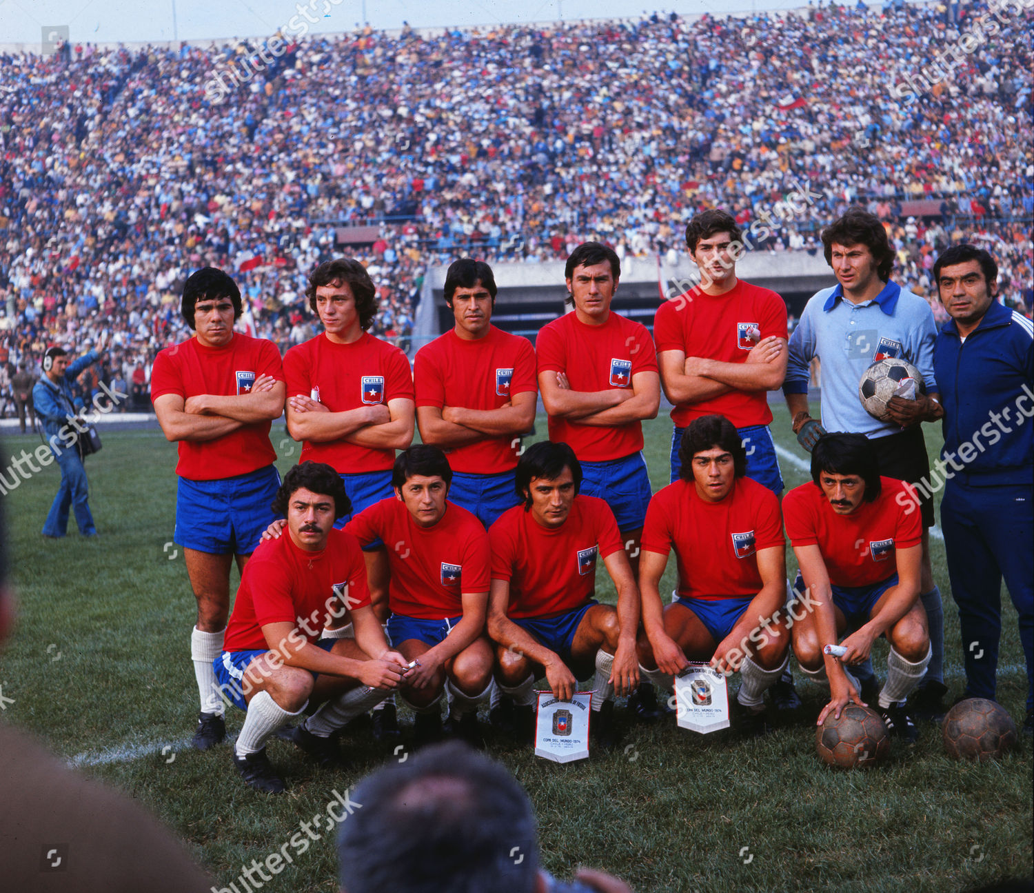 Chile Team 1974 World Cup Finals Editorial Stock Photo - Stock Image ...