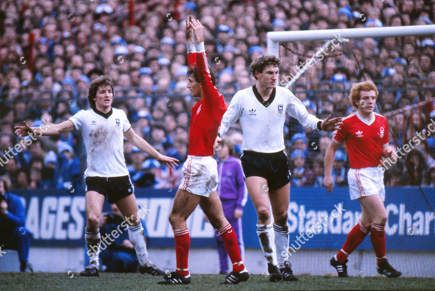 Football Terry Butcher Russell Osman Ipswich Editorial Stock Photo ...