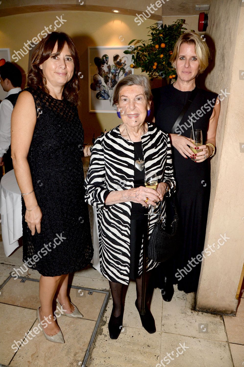 Alexandra Shulman Guest Fiona Golfar Editorial Stock Photo - Stock ...