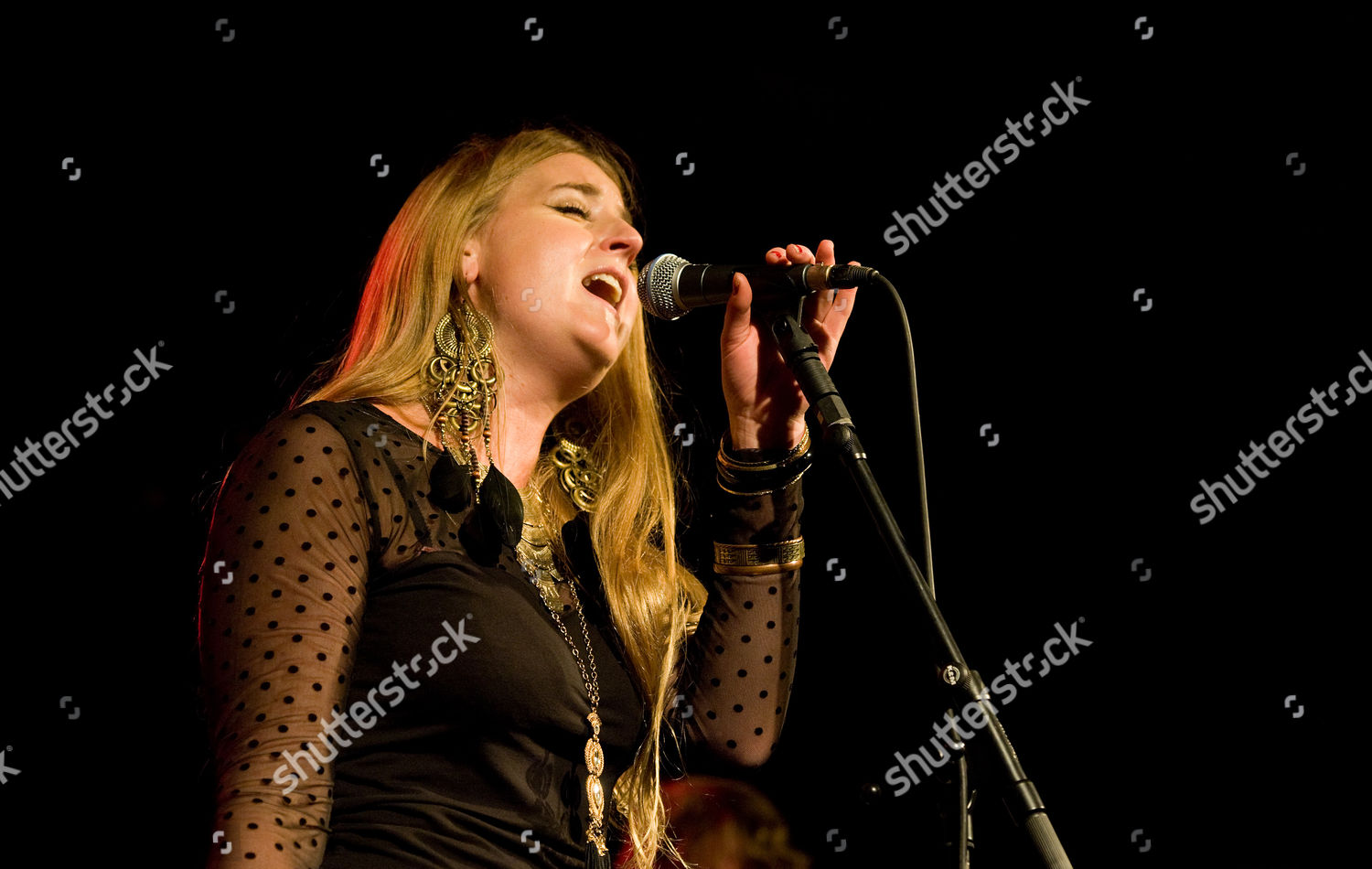 Trembling Bells Singer Guitarist Lavinia Blackwall Editorial Stock ...