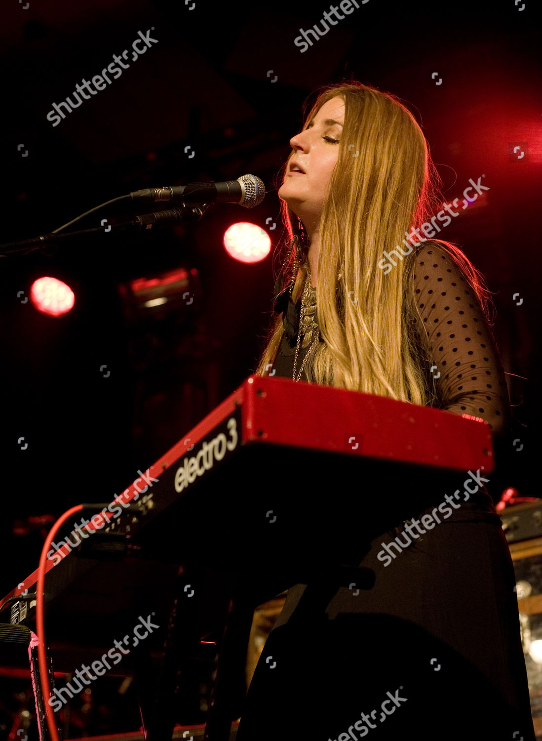 Trembling Bells Singer Guitarist Lavinia Blackwall Editorial Stock ...