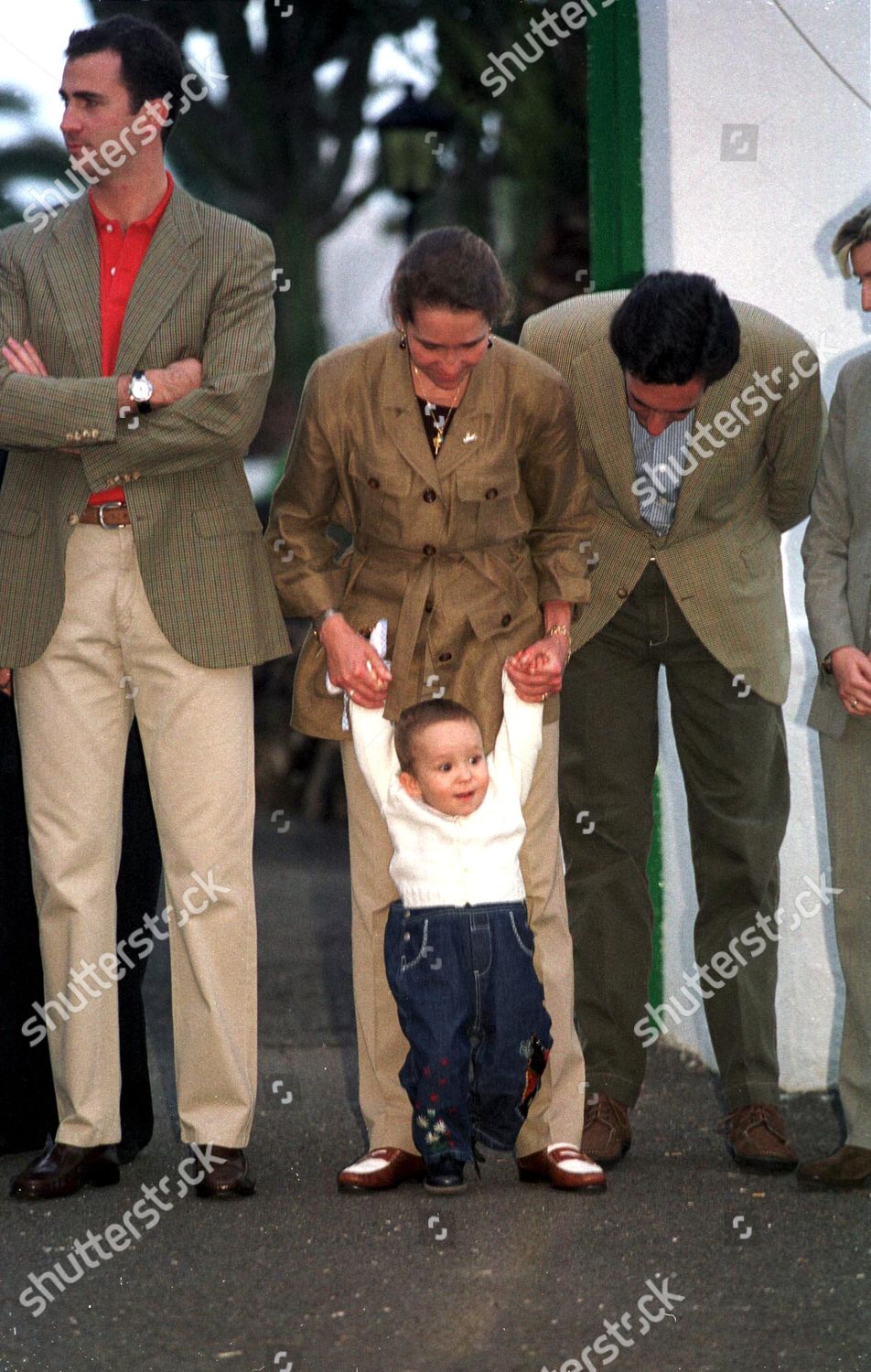 ELENA HER HUSBAND SON FROILAN PRINCE Editorial Stock Photo - Stock ...