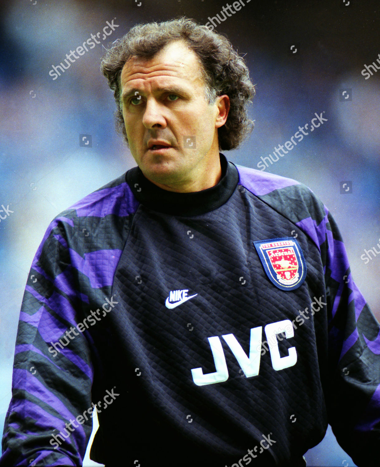 John Burridge Arsenal Goalkeeper Glasgow Rangers Editorial Stock Photo ...