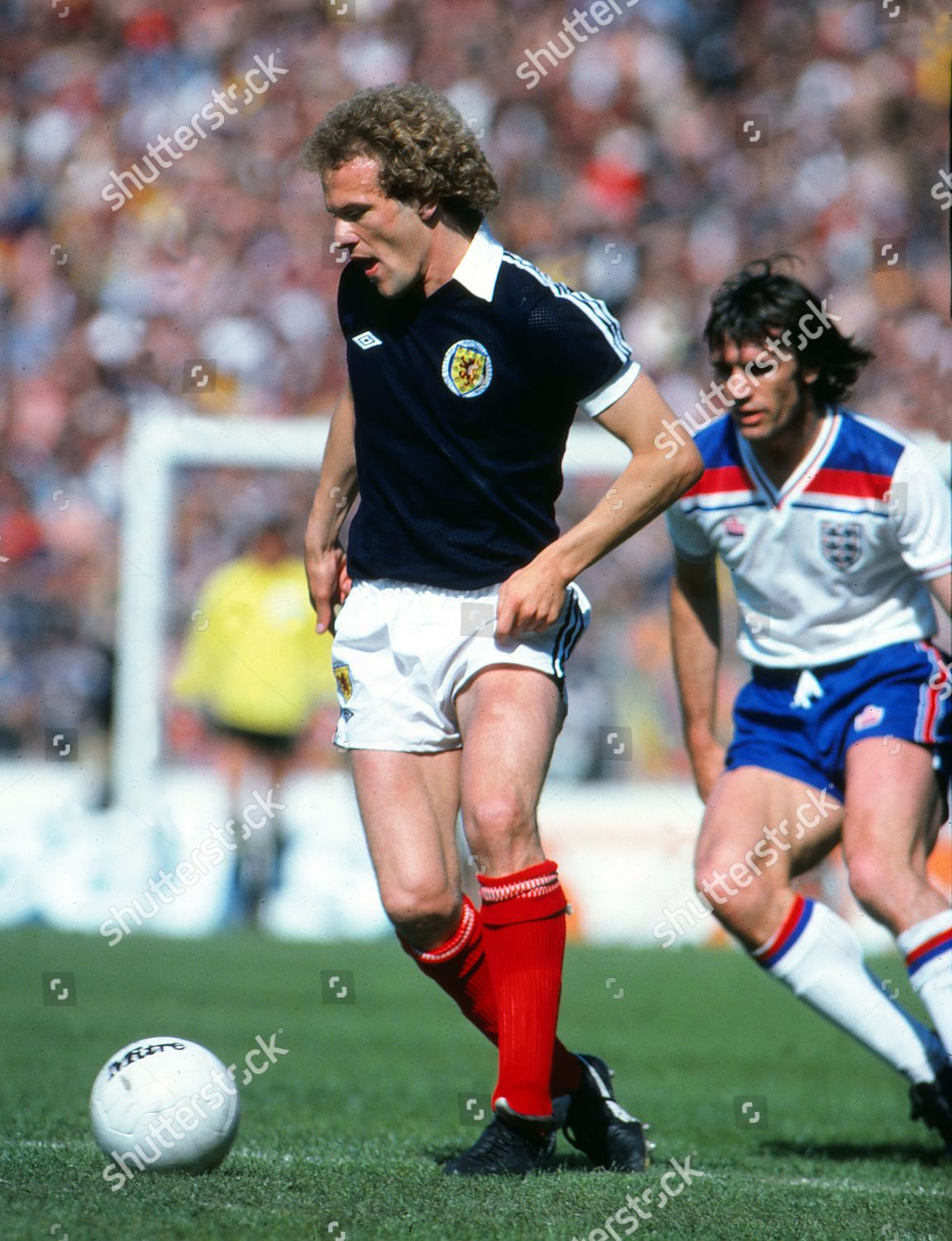 Andy Gray Scotland Scotland V England Editorial Stock Photo - Stock ...