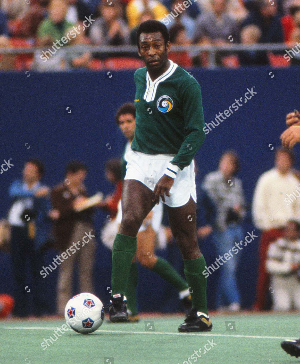 Football Pele Cosmos On Ball Peles Editorial Stock Photo - Stock Image ...