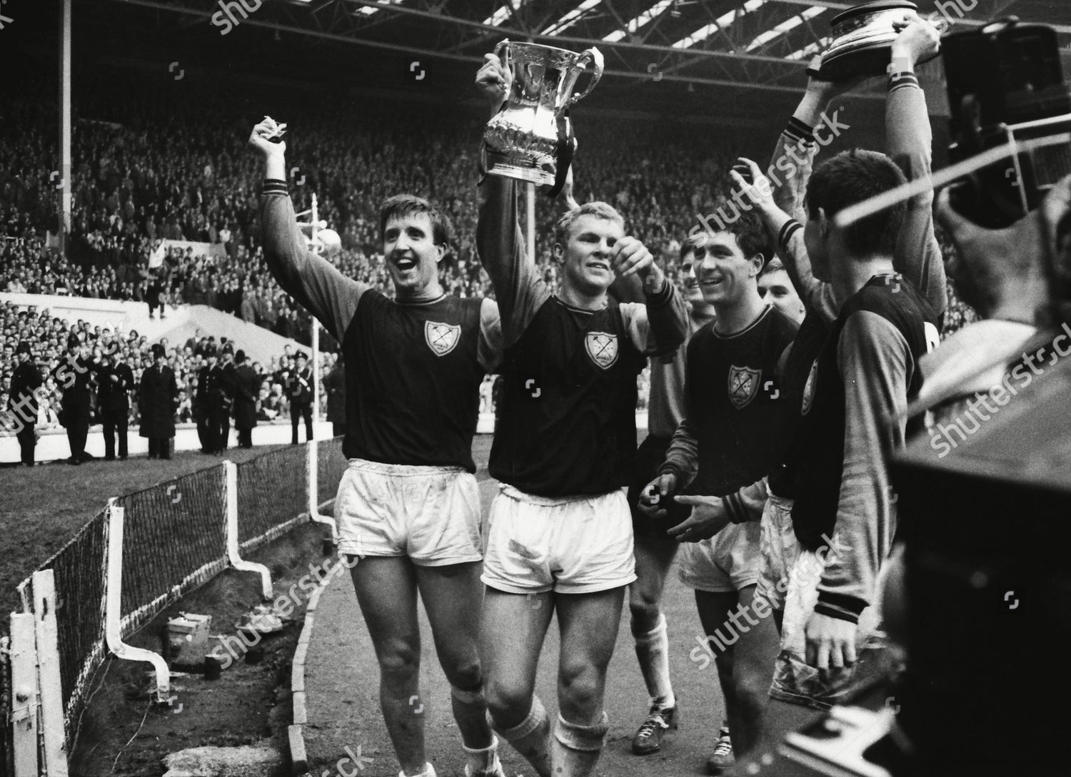Football 1964 Fa Cup Final West Editorial Stock Photo - Stock Image ...