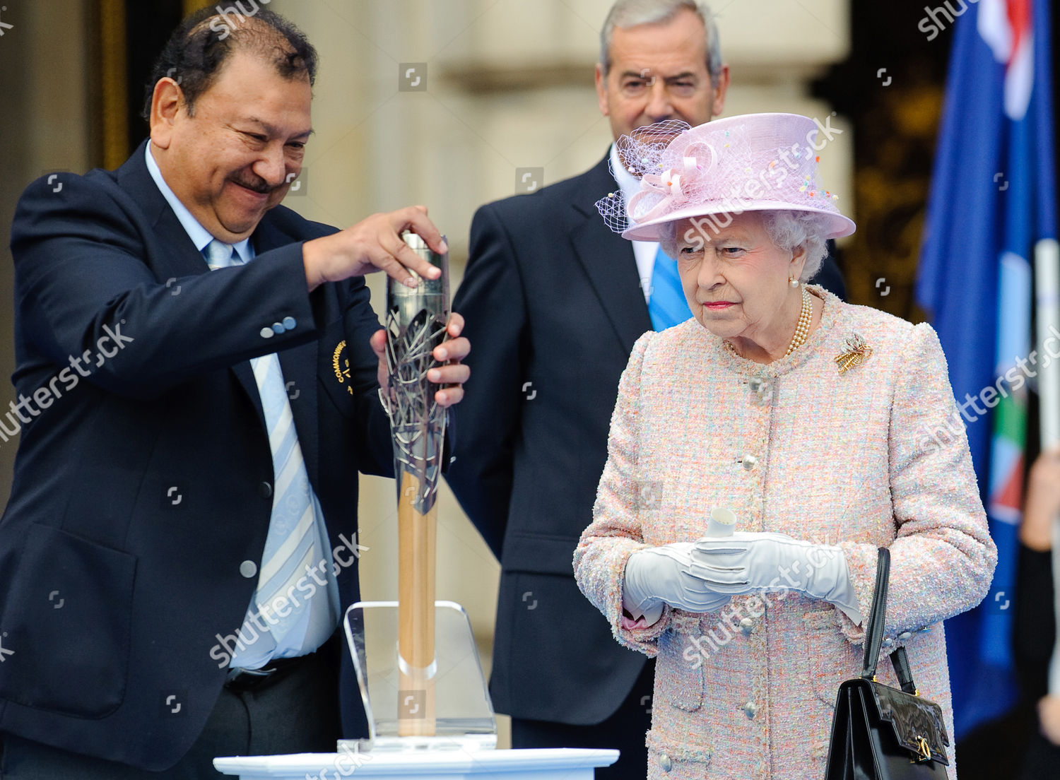 Queen Elizabeth Ii President Commonwealth Games Editorial Stock Photo ...