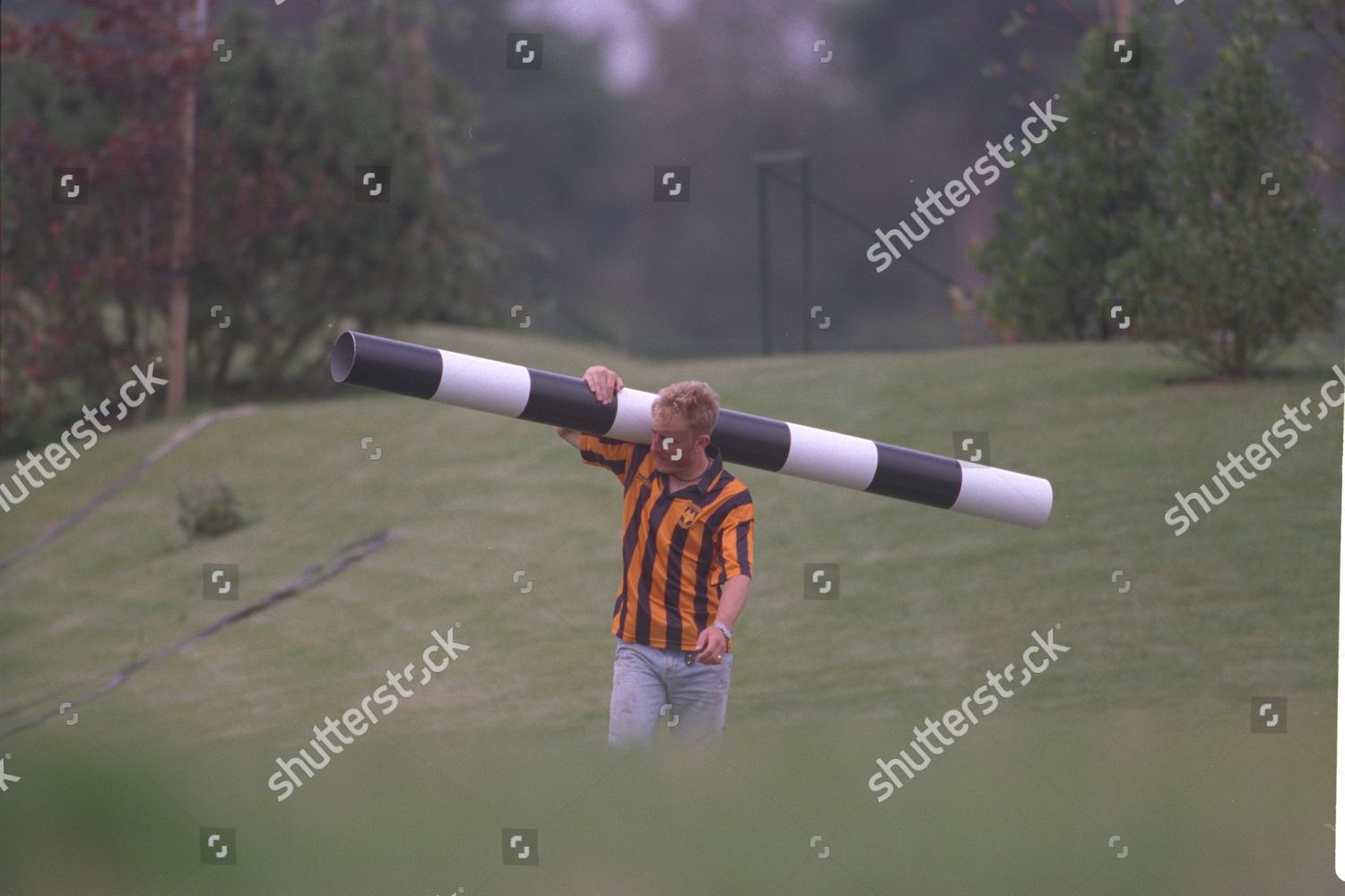 Stagehand Prop During Filming Teletubbies Tv Editorial Stock Photo ...