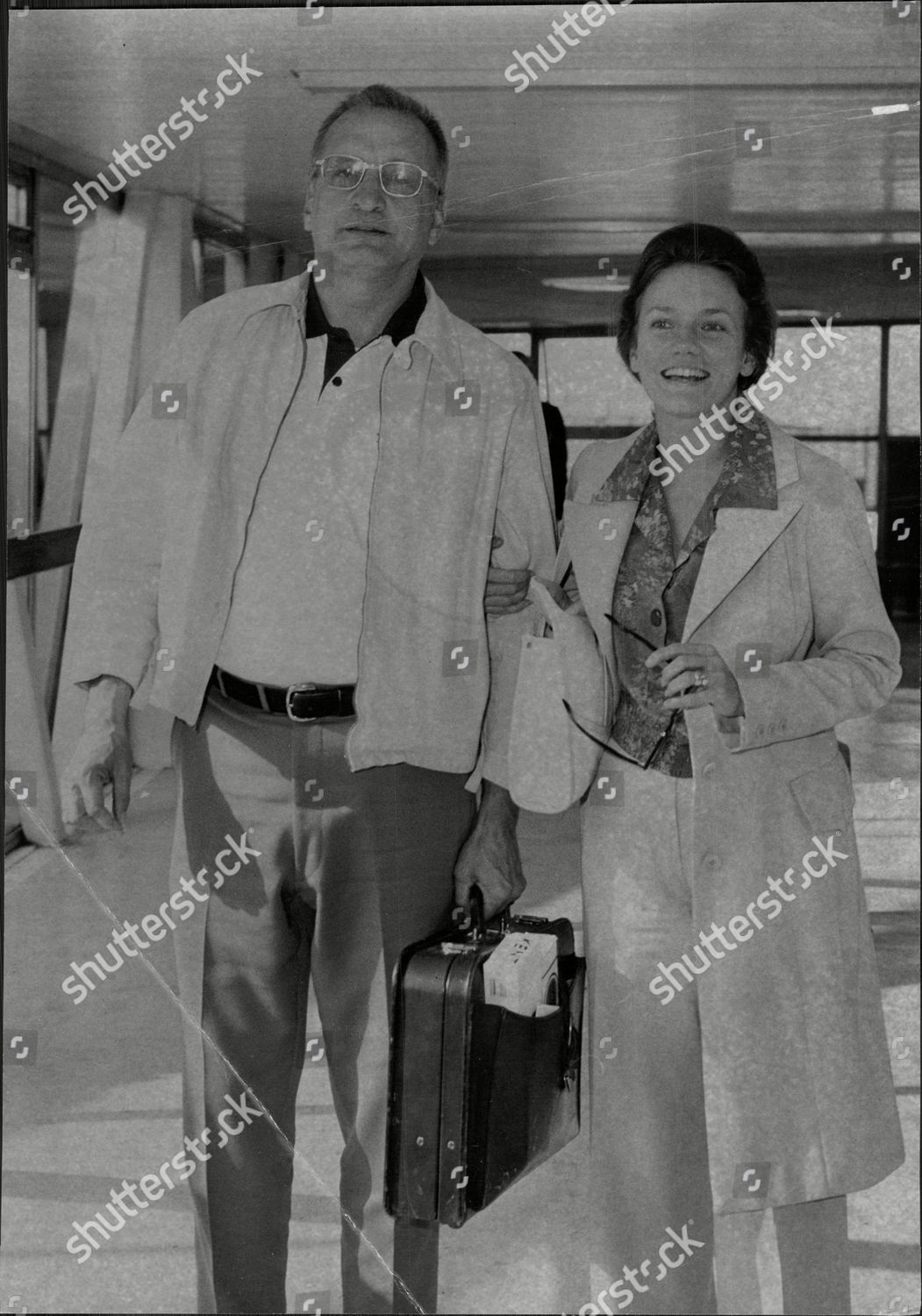 Actor George C Scott His Wife Editorial Stock Photo - Stock Image ...