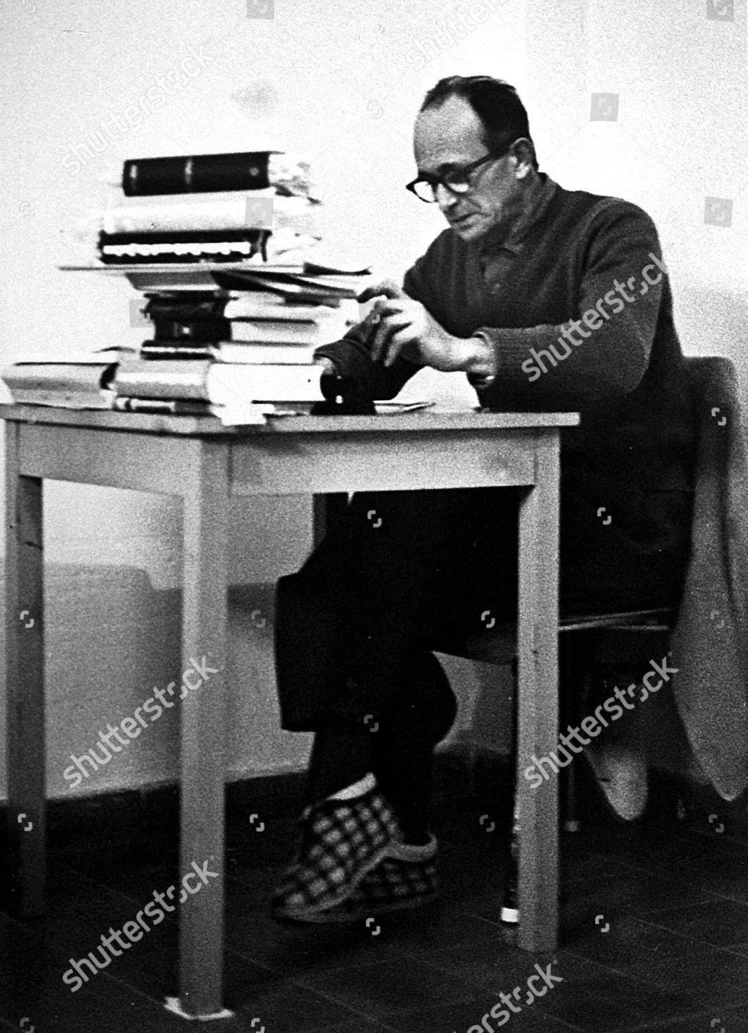 Adolf Eichmann His Cell Israeli Prison Editorial Stock Photo - Stock ...