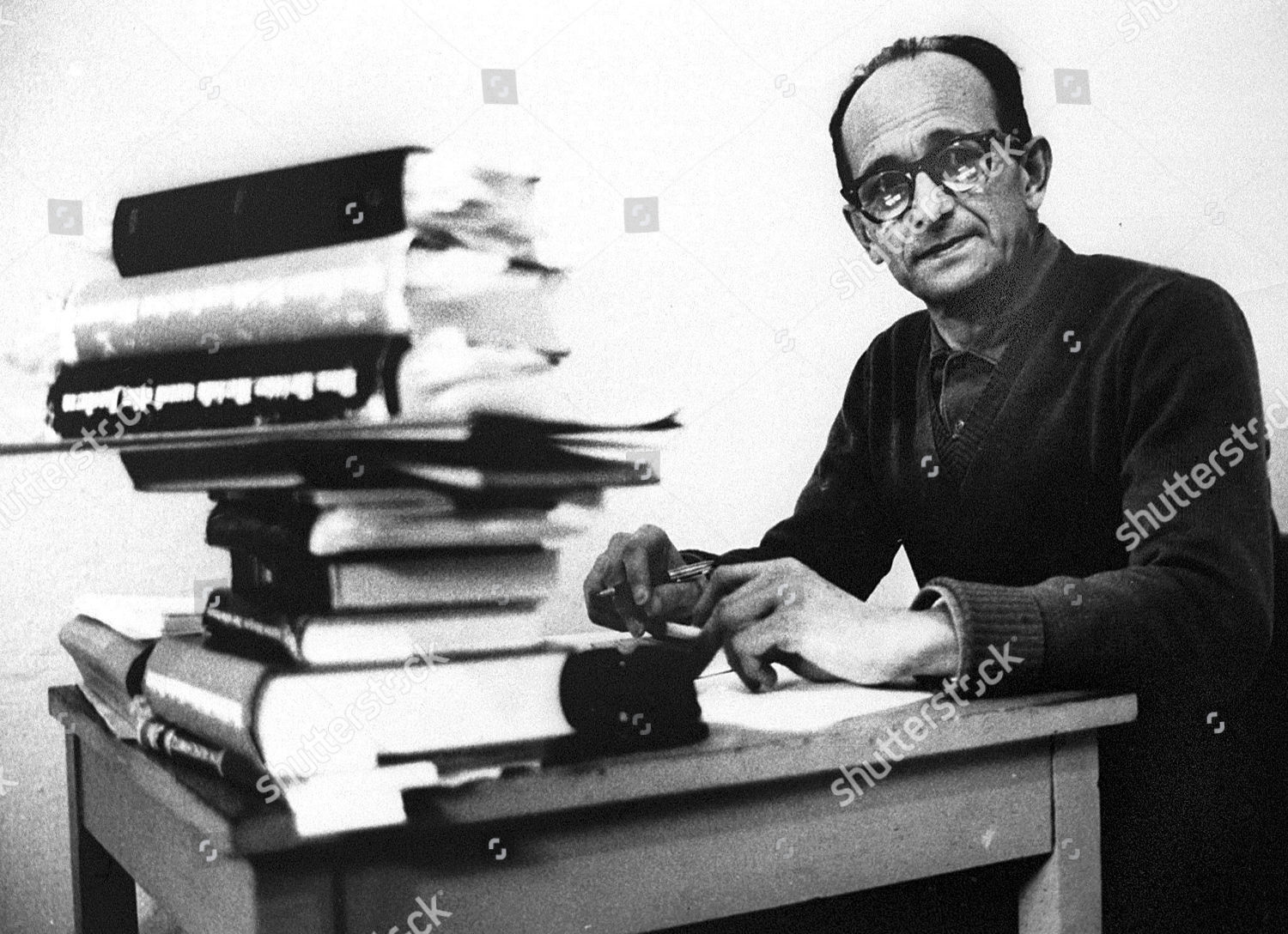 Adolf Eichmann His Cell Israeli Prison Editorial Stock Photo - Stock ...