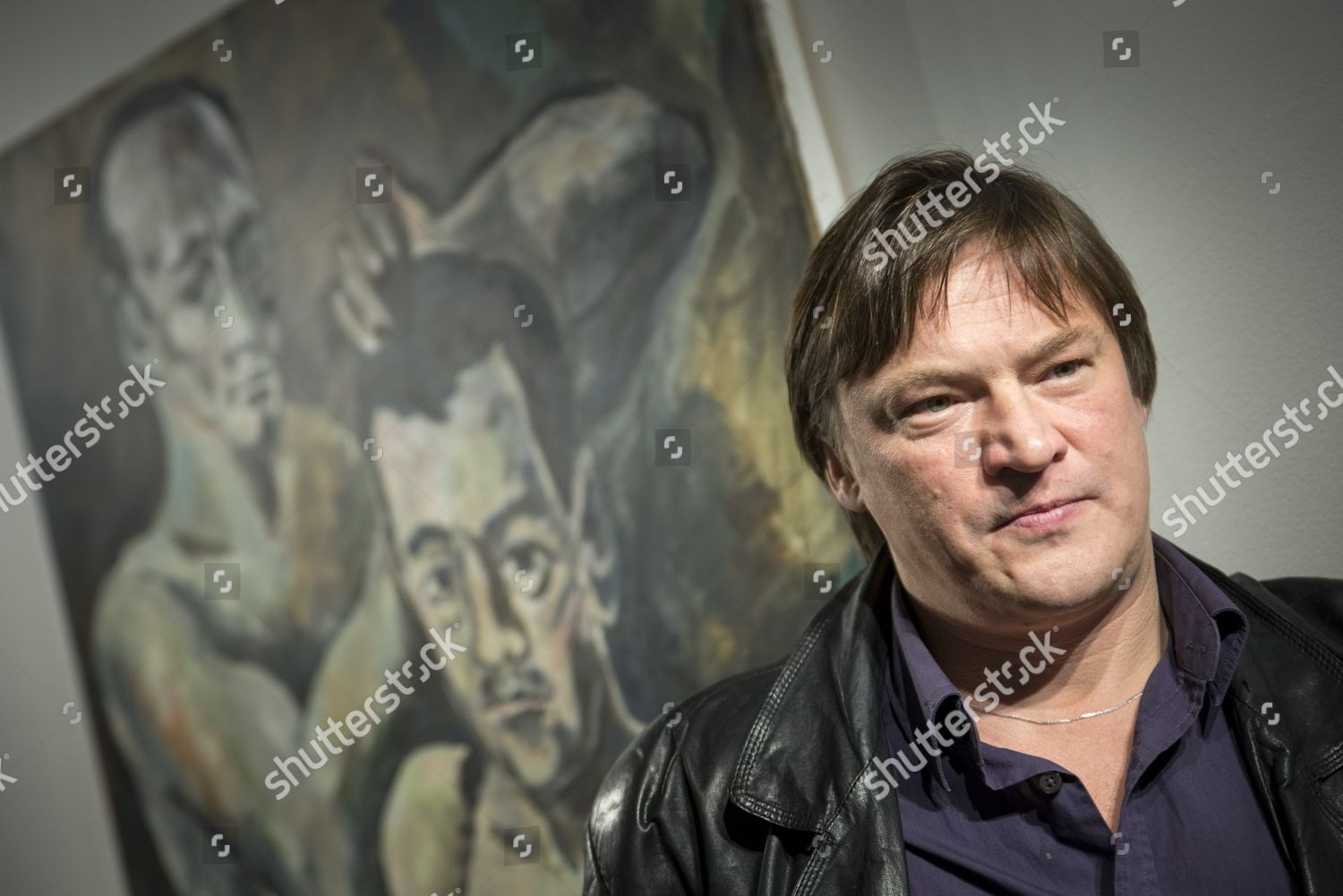 Konstantin Altunin His Painting Travesty Editorial Stock Photo - Stock ...