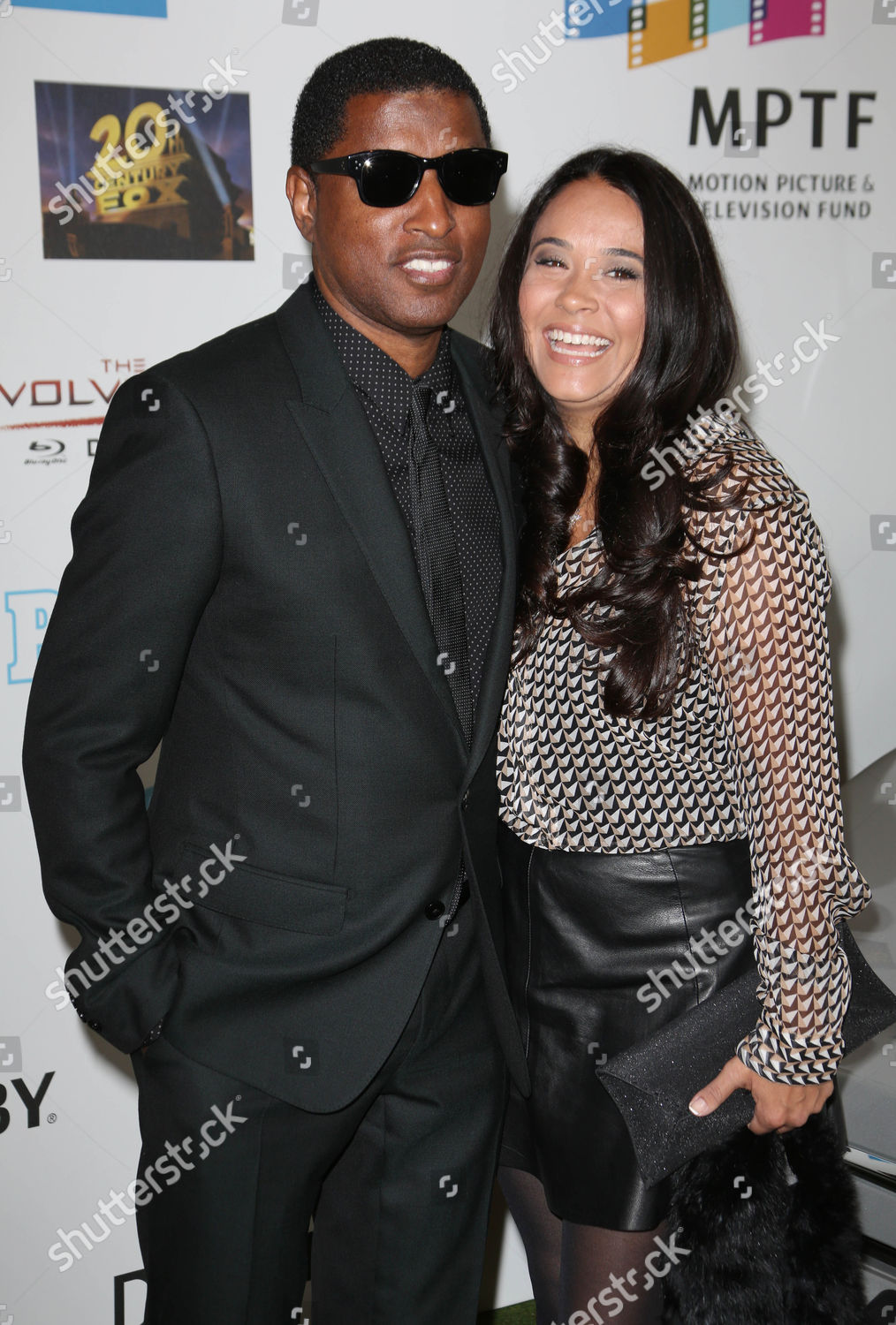 Kenneth Babyface Edmonds Girlfriend Nikki Pantenburg Editorial Stock ...