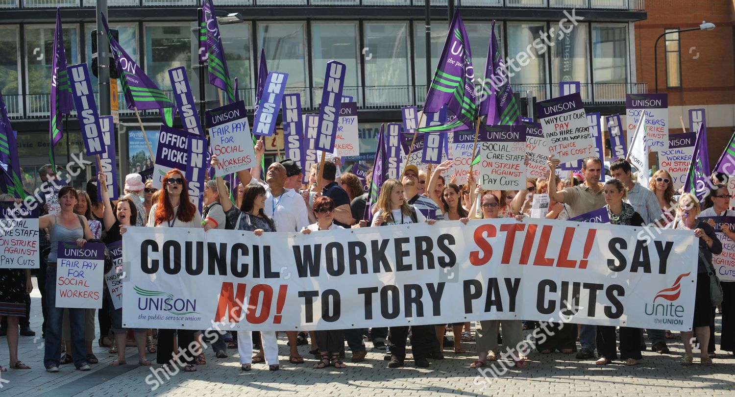 Southampton Council Workers Including Social Workers Editorial Stock ...