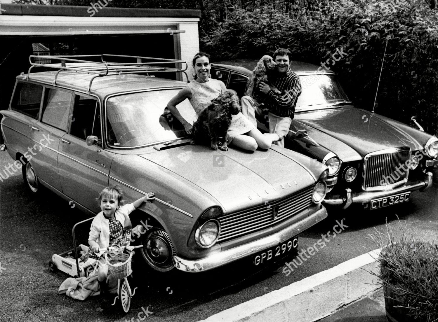 Terry Scott Wife Maggie Daughter Alexandra Editorial Stock Photo ...