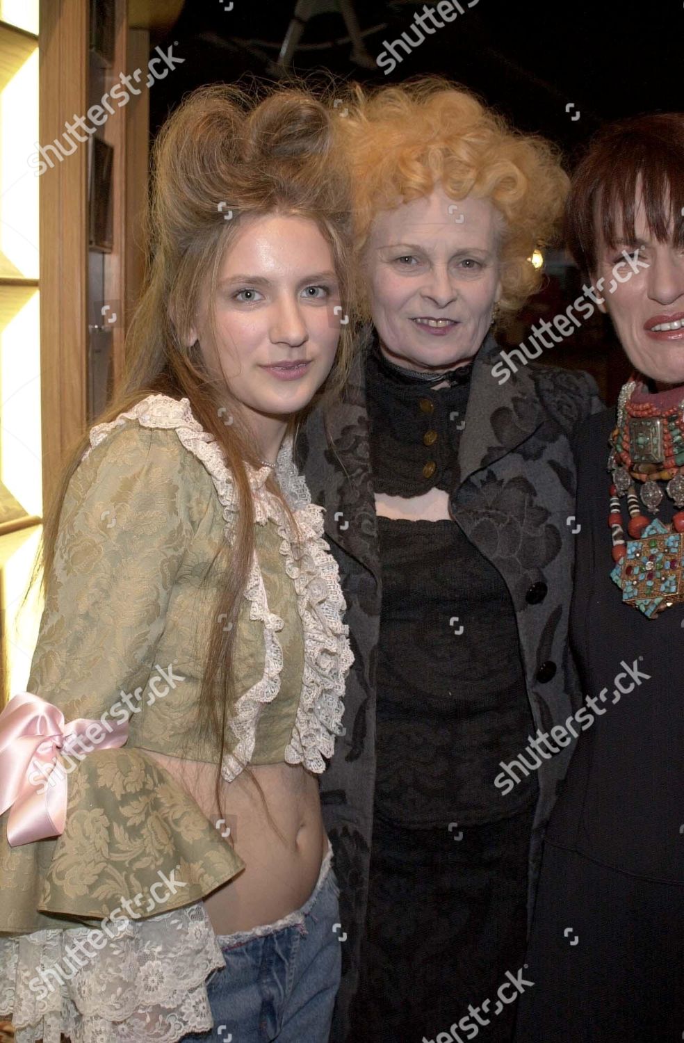 Vivienne Westwood Her Daughter Lady Mcalpine Editorial Stock Photo ...