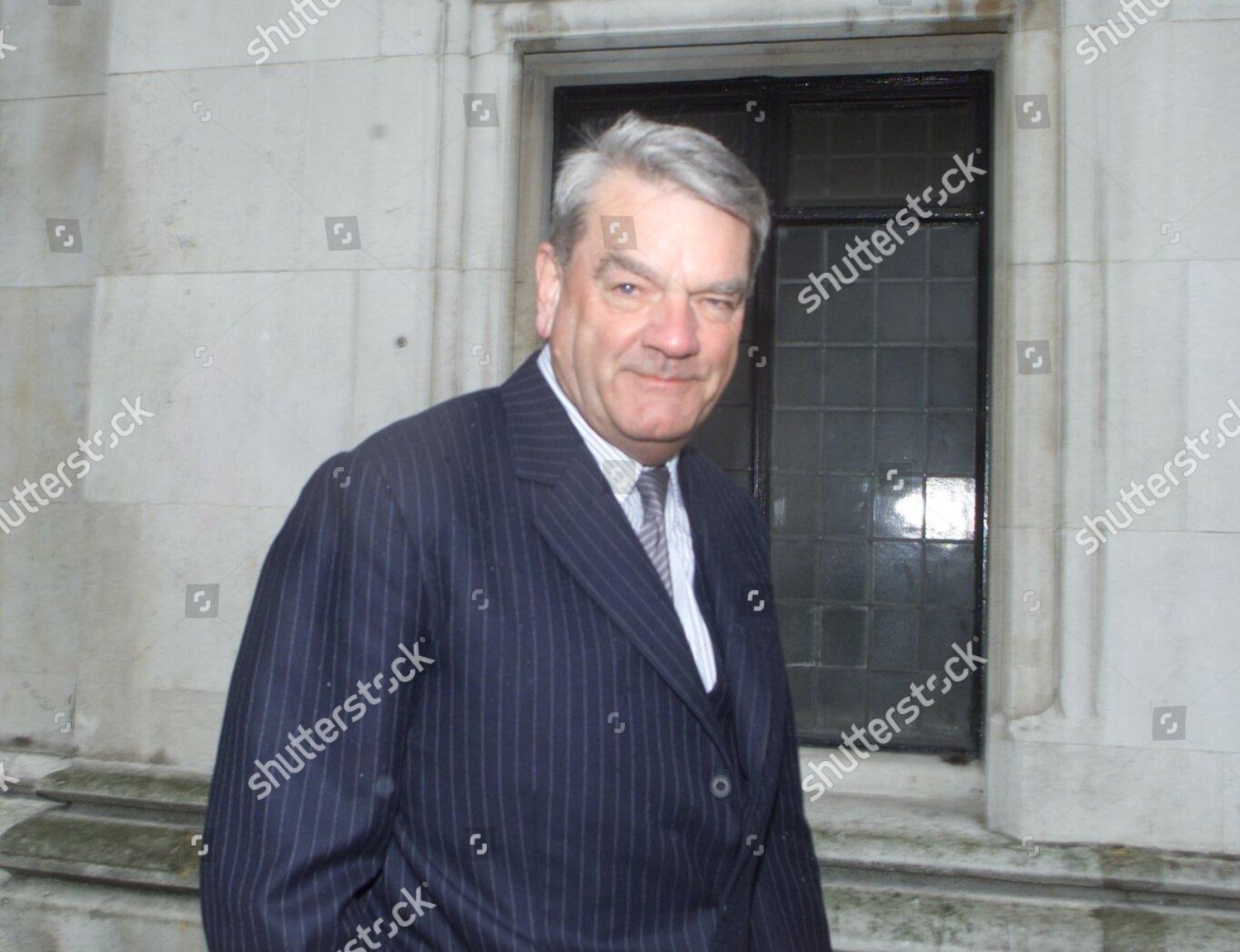 David Irving Arrives High Court Verdict Editorial Stock Photo - Stock ...