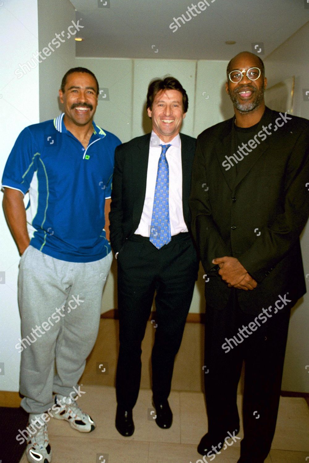 Daley Thompson Sebastian Coe Ed Moses Editorial Stock Photo - Stock ...