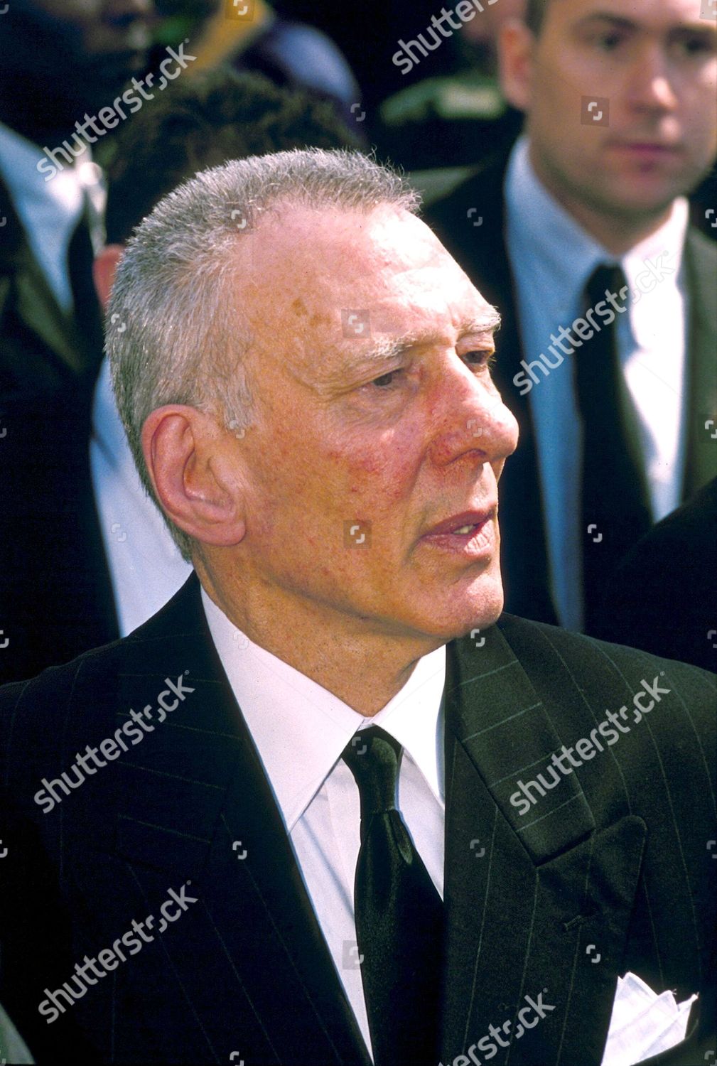 Reggie Kray Charlie Krays Funeral 2000 Editorial Stock Photo - Stock ...