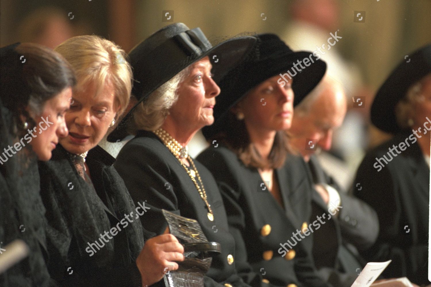 Frances Shand Kydd Duchess Kent Funeral Editorial Stock Photo - Stock ...