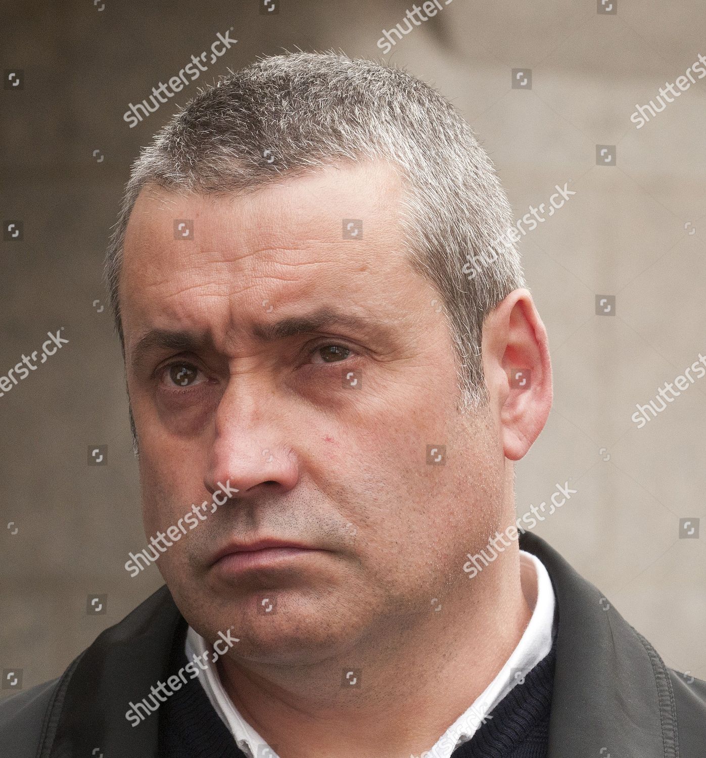 Defendant Glenn Vian Outside Old Bailey Editorial Stock Photo - Stock ...