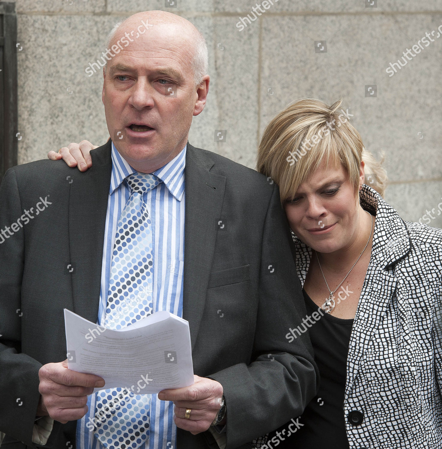 Robert Dowler Daughter Gemma Dowler End Editorial Stock Photo - Stock ...