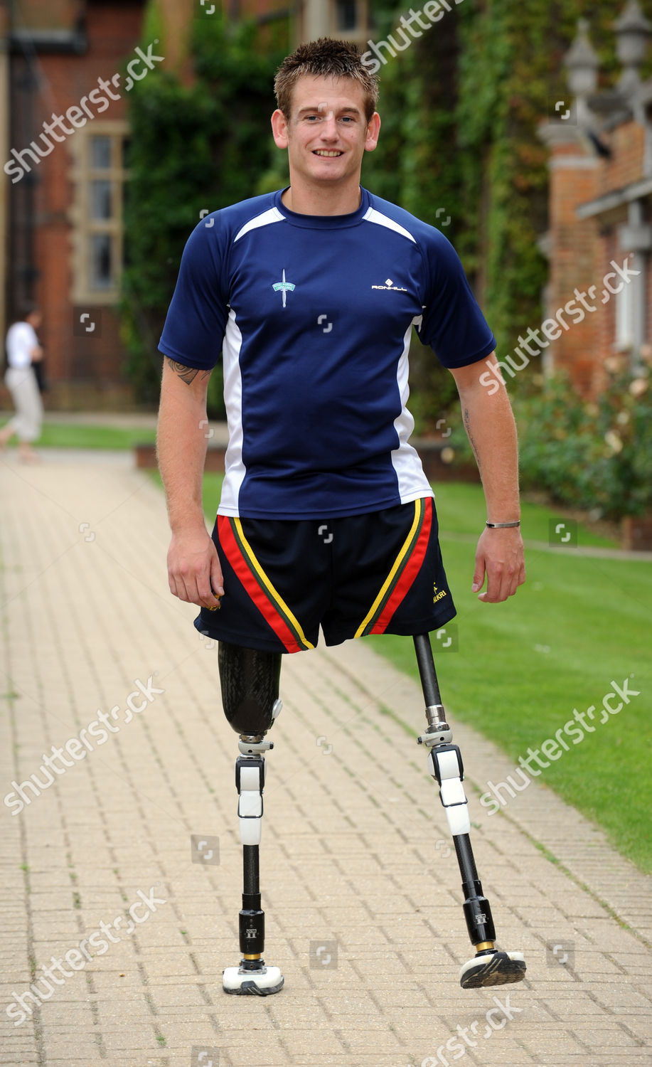Joe Townsend Who Lost Both Legs Editorial Stock Photo - Stock Image ...