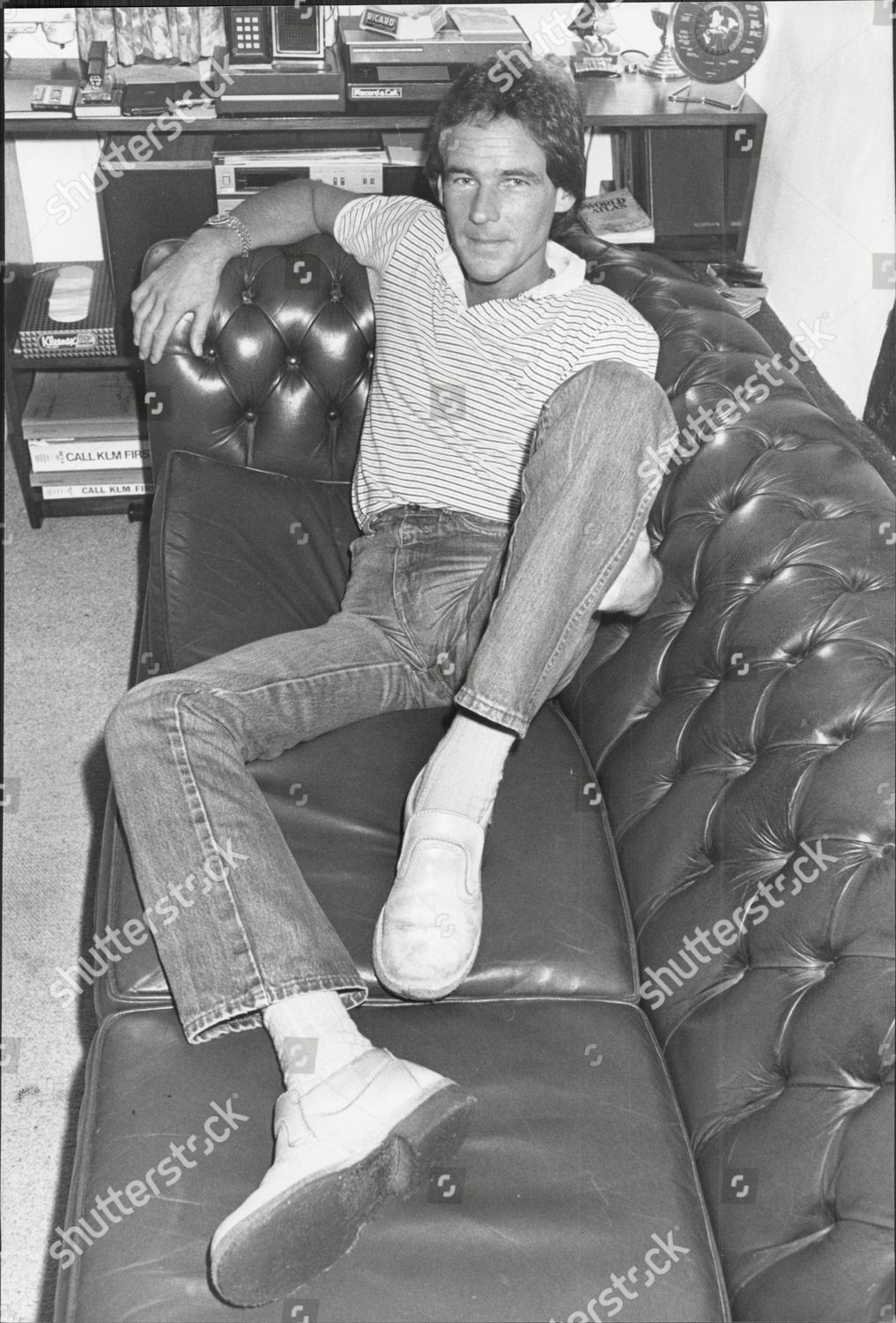 Motorcycle Racer Barry Sheene Barry Steven Editorial Stock Photo ...