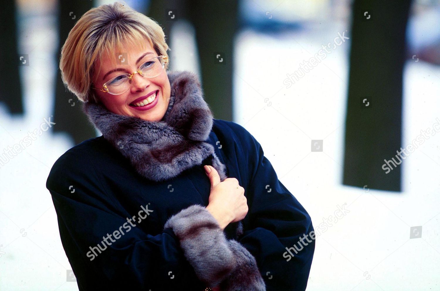 Irina Virganskaya Daughter Mikhail Gorbachev Editorial Stock Photo ...