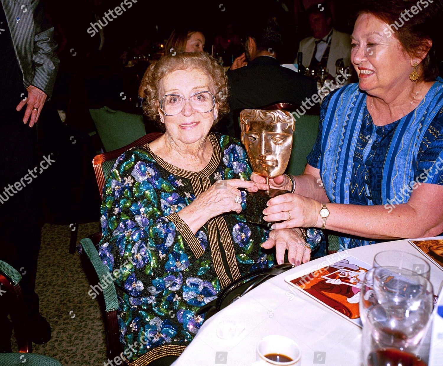 Thora Hird Baftas Bafta Tv Awards Editorial Stock Photo - Stock Image ...