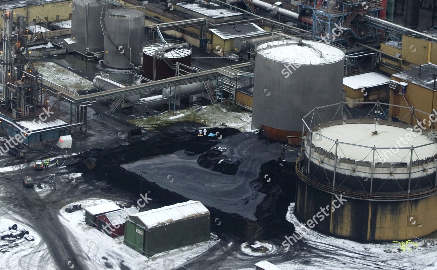 Aerial View Coke Plant Where Incident Editorial Stock Photo - Stock ...