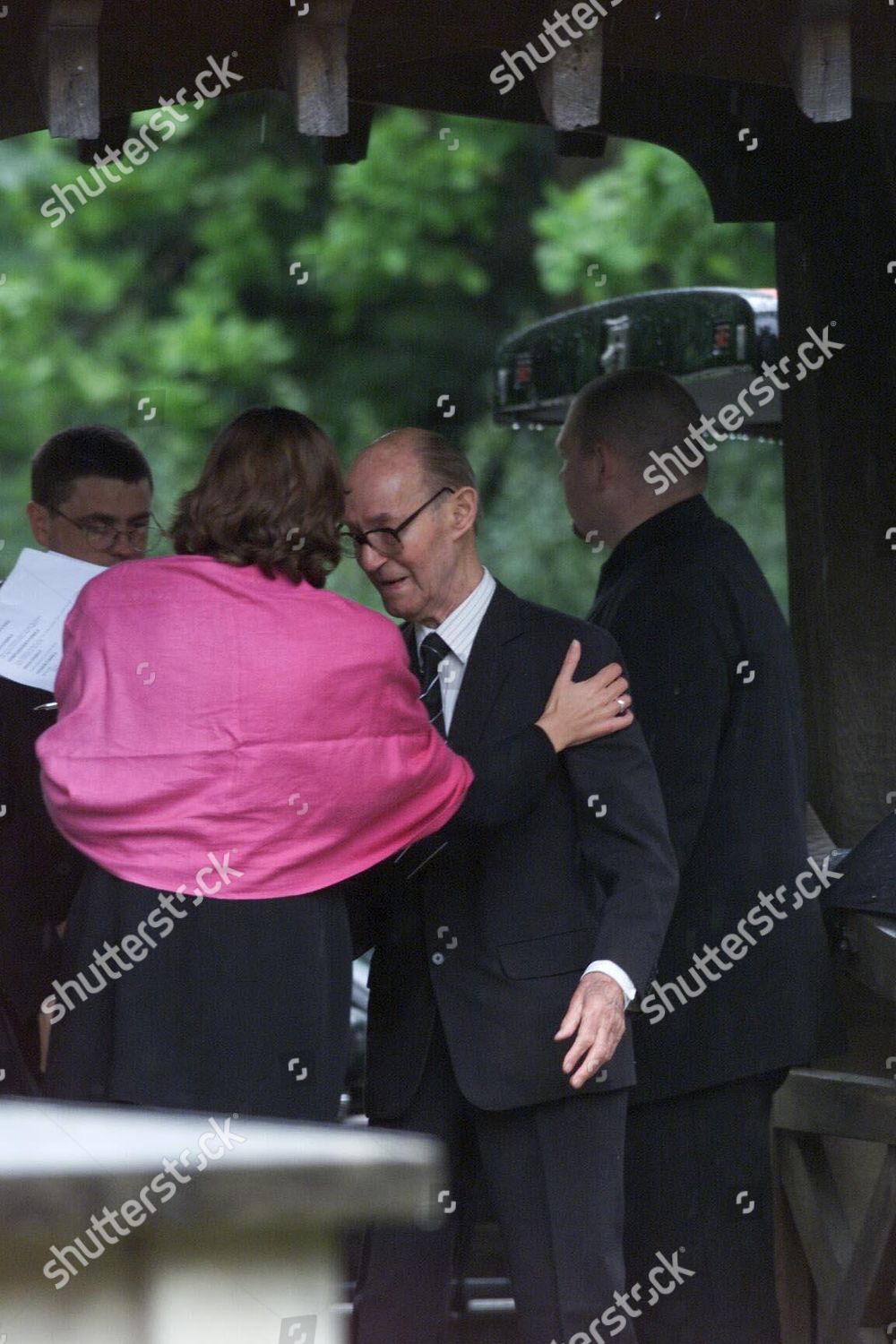 Joe Jagger Funeral Wife Eva Church Editorial Stock Photo - Stock Image ...