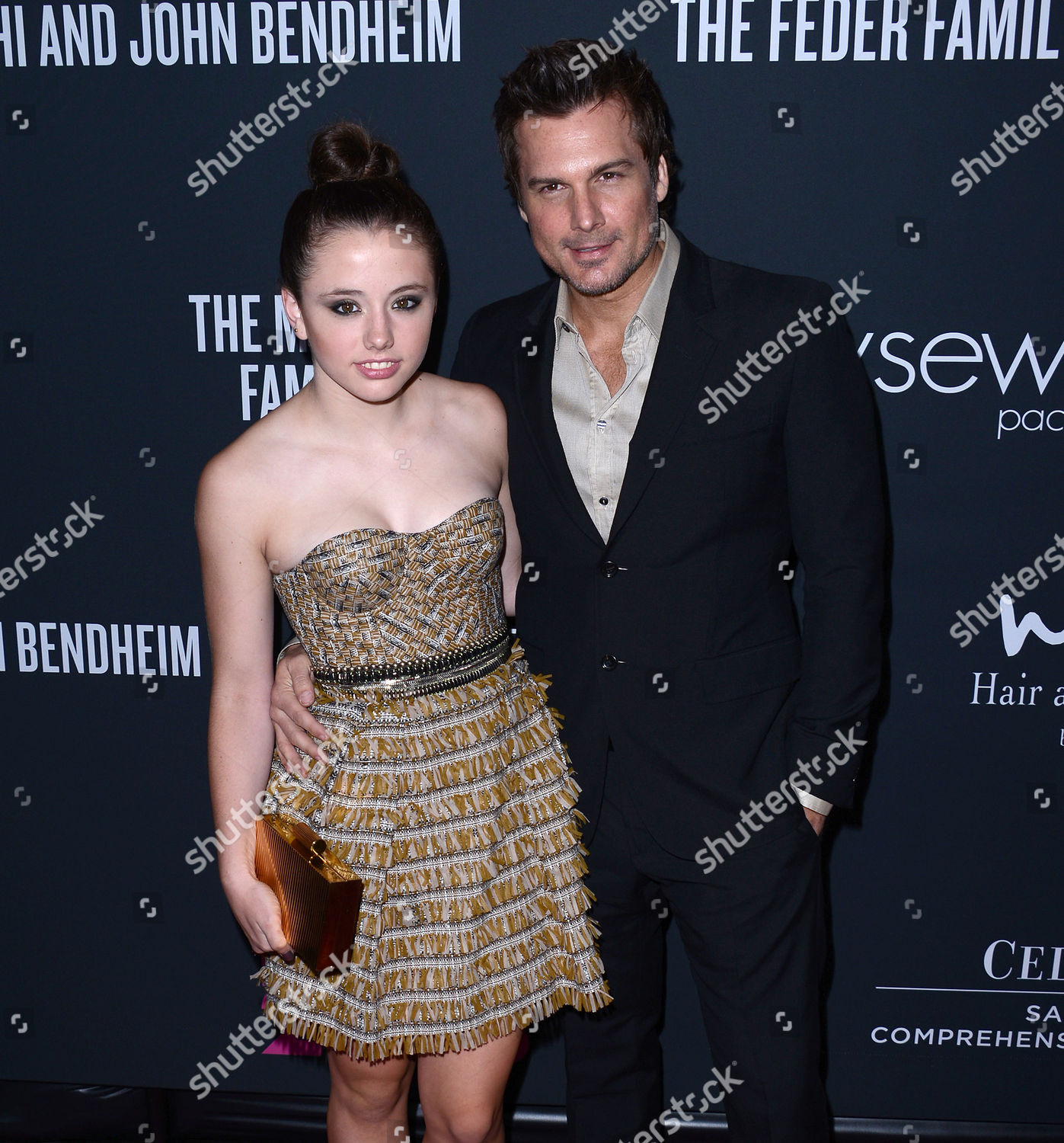 Len Wiseman Stepdaughter Lily Mo Sheen Editorial Stock Photo - Stock ...