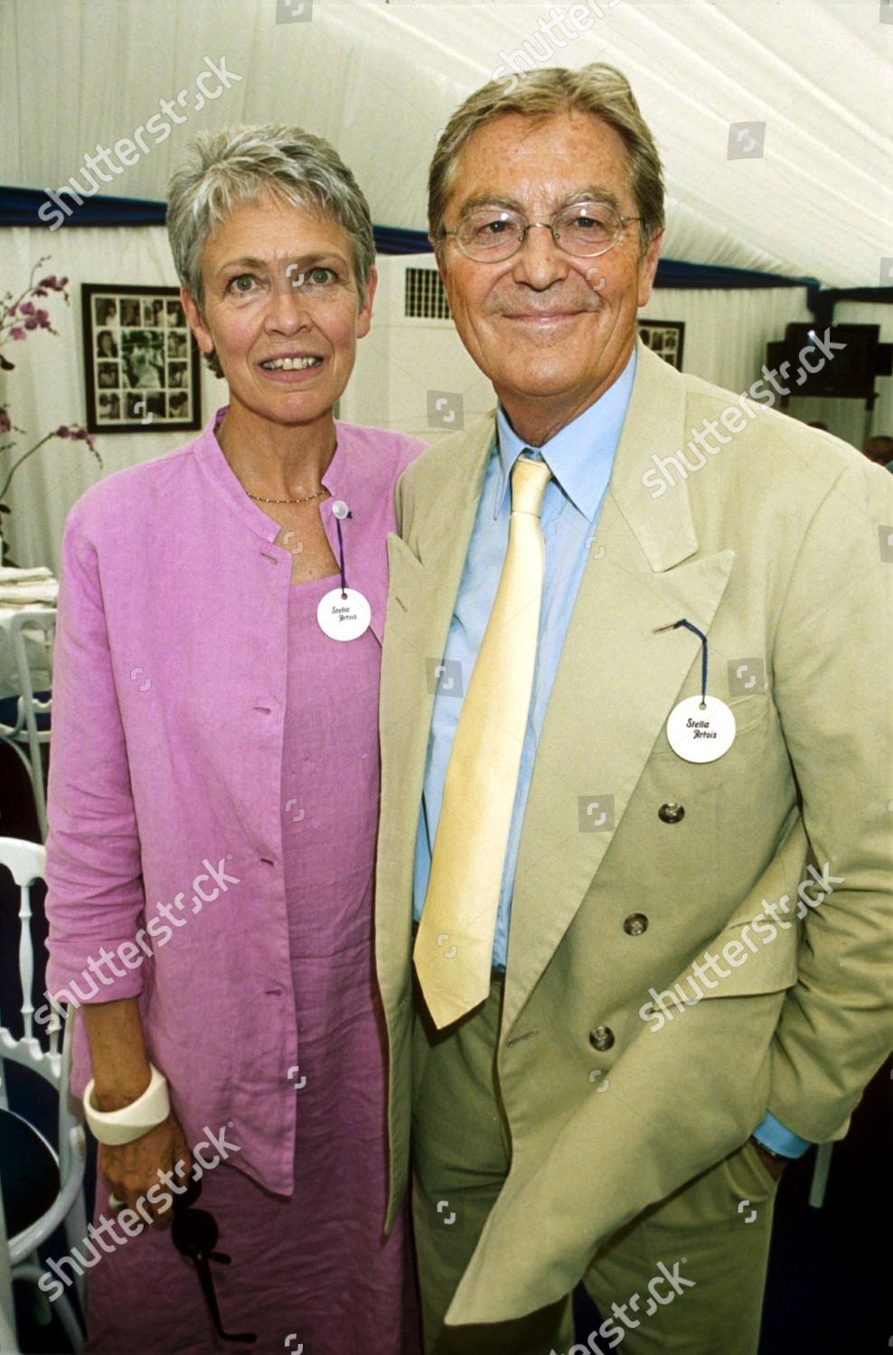 Peter Mayle His Wife Jennie Editorial Stock Photo - Stock Image ...