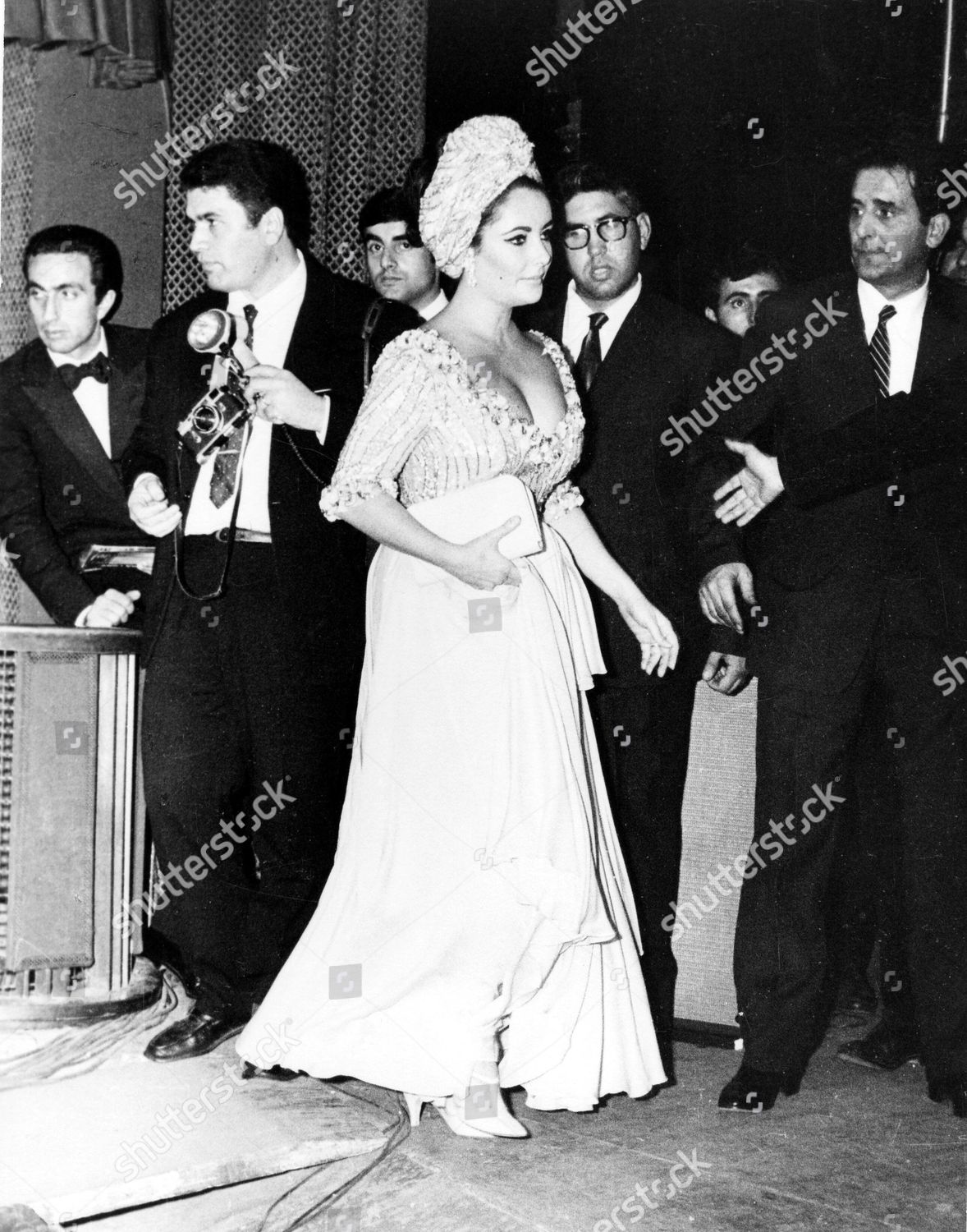 Elizabeth Taylor Sistina Theatre Rome Italy Editorial Stock Photo ...